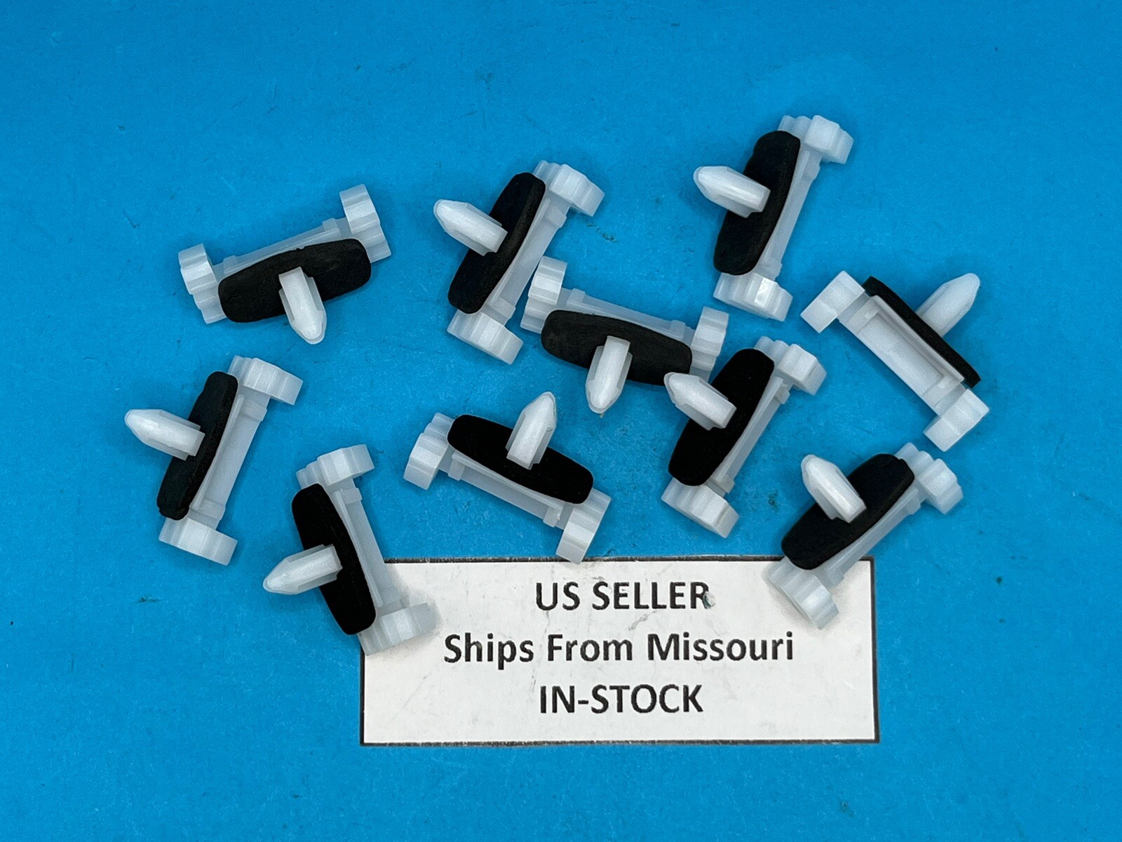 (Bag of 10) Roof Rail Door Drip Molding Clips for GM Buick Enclave ...