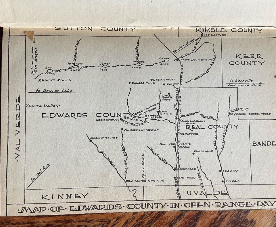 PIONEERING IN SOUTHWEST TEXAS by Frank Gray 1949 1st ed. SIGNED ...