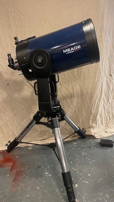 Meade 14" LX200 GPS Telescope, giant field tripod | eBay UK