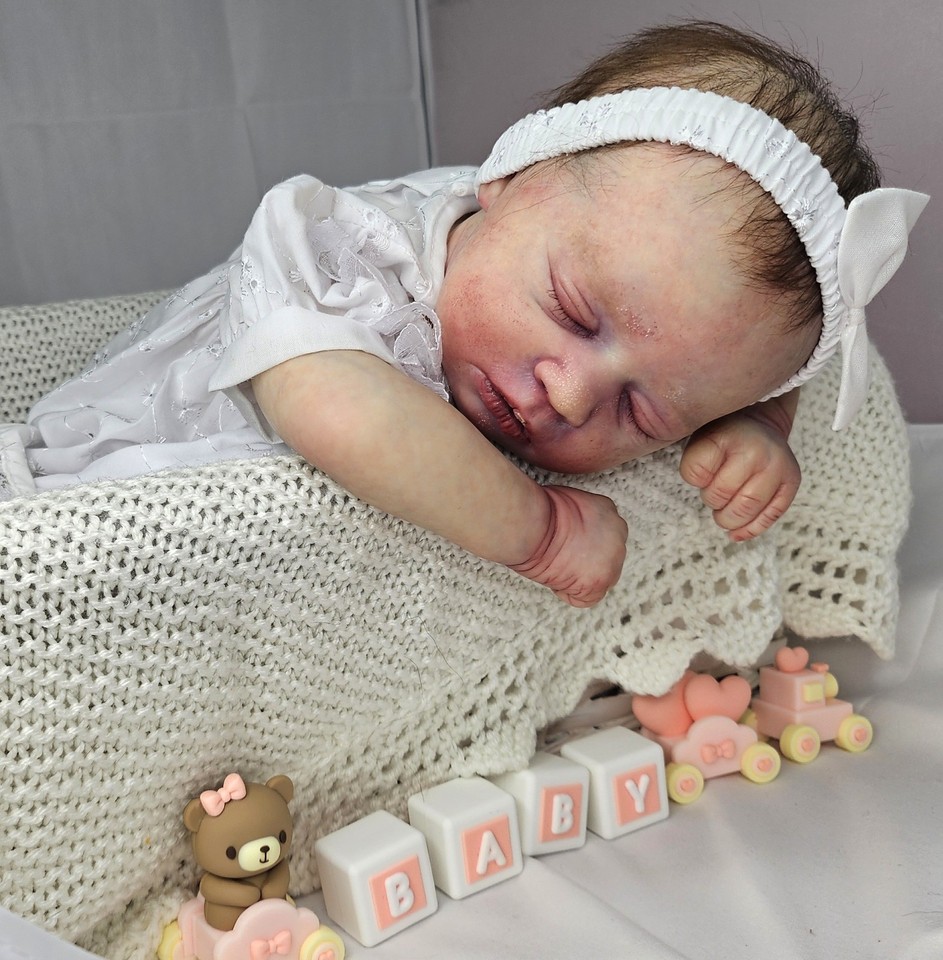 Reborn Realborn Doll Skya By Daisy's Little Dreams Janine Barnes | eBay UK