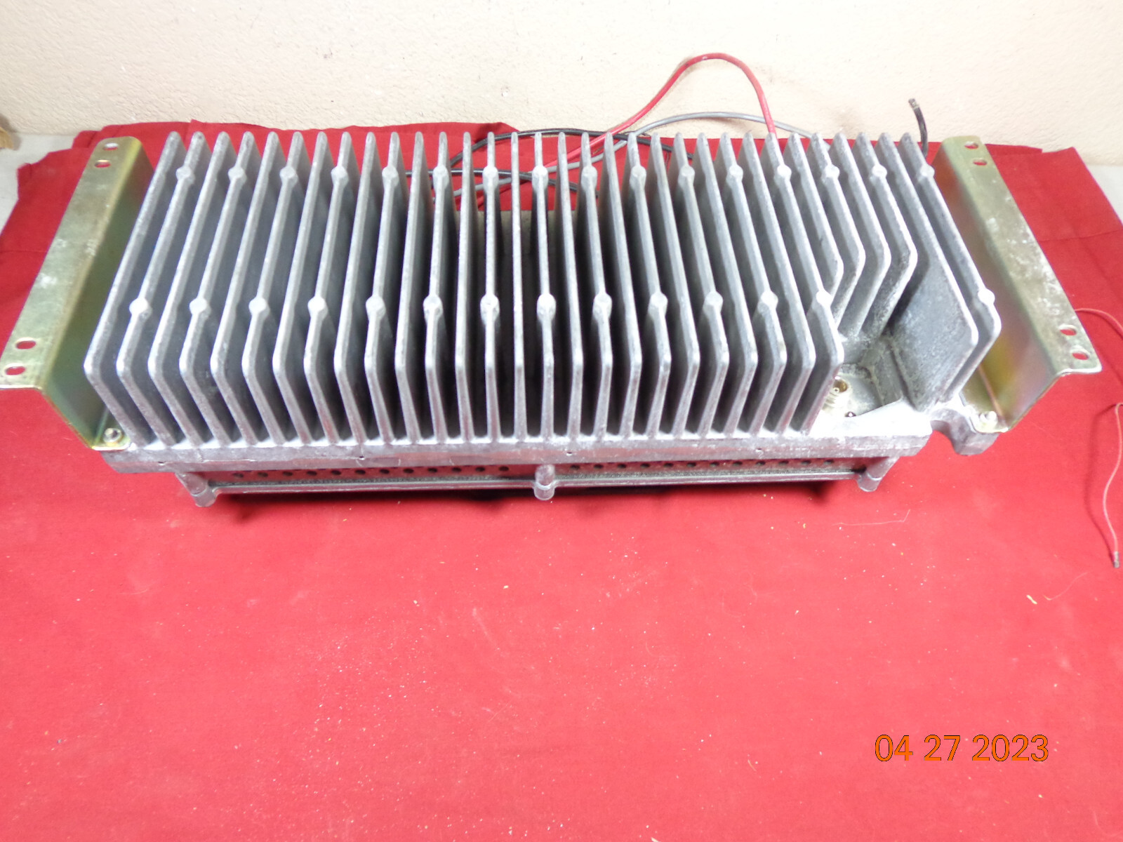 GE Harris Mastr III 110 WATT AMP POWER AMPLIFIER UHF 450-470 MHz ...