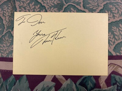 Mystery Autograph Tom Keane 1977 | eBay