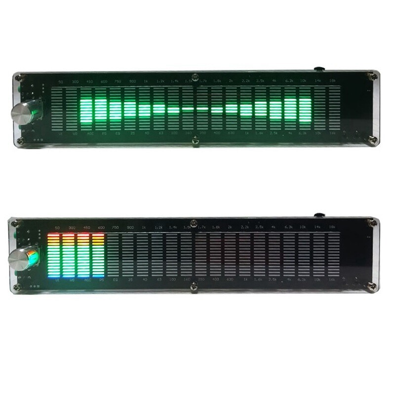 Spectrum Analyzer LED Music Spectrum Indicator, RGB Music Rhythm Light ...