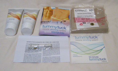 Tummy Tuck Miracle Slimming System Belt Tummy Cream Weight Loss AS on ...