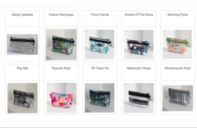 THIRTY-ONE CLEAR CLIP POUCH (new) PICK YOUR FAVORITE FUN STYLE | eBay