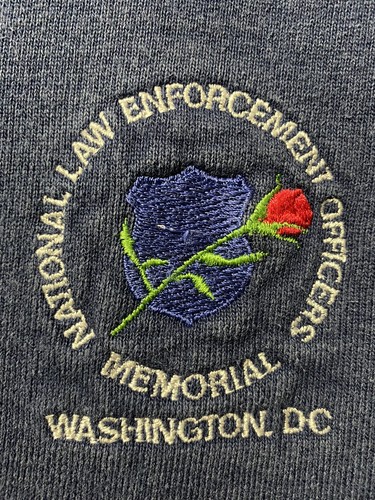 National Law Enforcement Officers Memorial Rose Thin Blue Line ...
