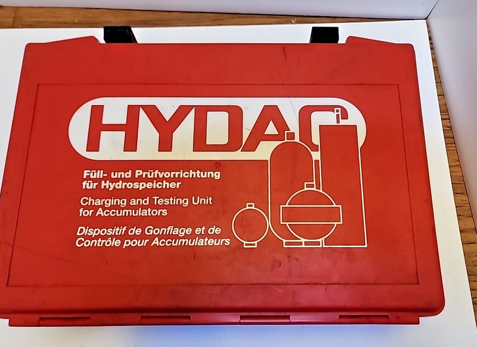 HYDAC FPU-1 CHARGING AND TESTING KIT Hydac FPU-1 Accumulator Charging ...