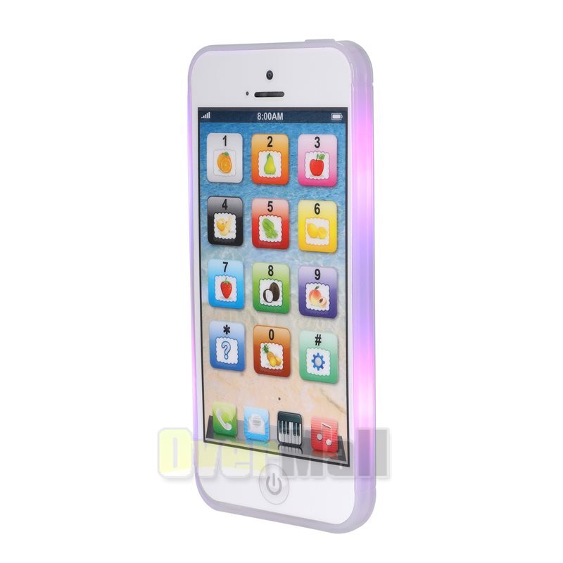 Baby iPhone Toddler Educational Toys 1 2 Year Old Tablet Learning Phone ...