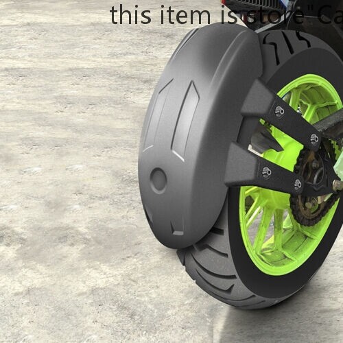1PC Motorcycle Bike Modified Rear Fender Mudguard License Plate Splash ...