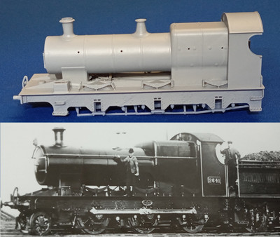 **EARLY** GWR Aberdare 26XX / 2600 class Body & Chassis kit | eBay UK