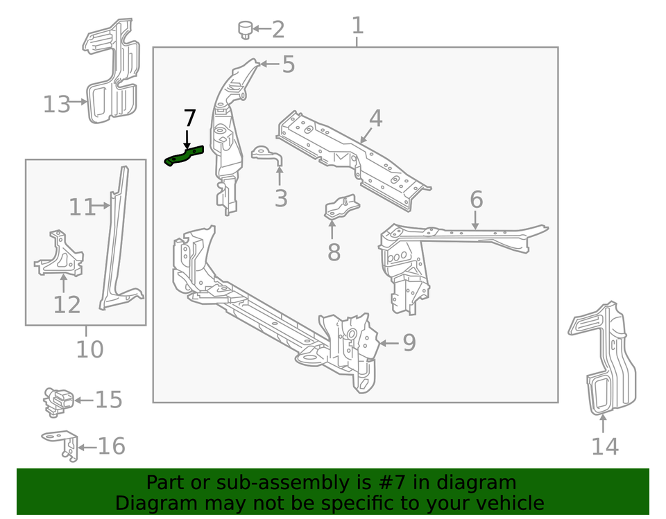 Genuine Toyota Mount Bracket 53273-02110 | eBay