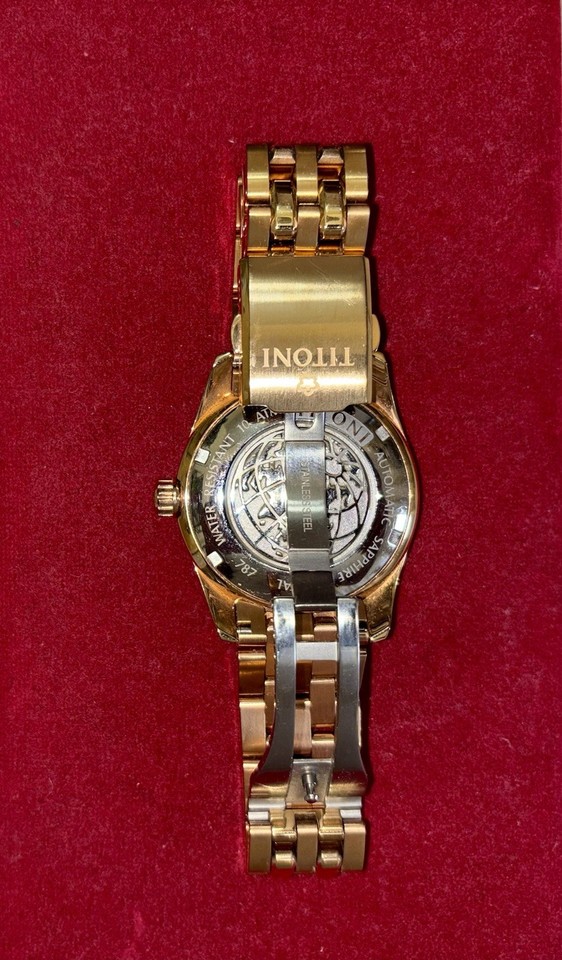 Titoni Cosmo King Automatic Sapphire Cristal 787 Watch | eBay