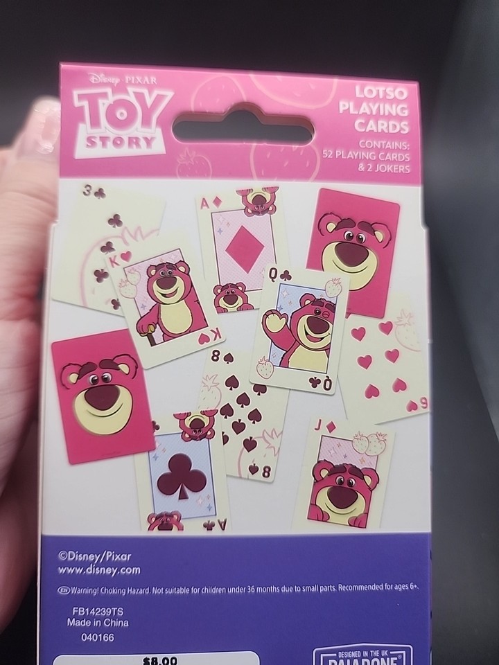 Disney Pixar Toy Story Lotso Playing Cards Tin Box Set | eBay