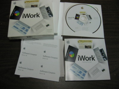 Apple iWork '08 5-User Family Pack License MB625Z/A for Mac Used -S1 | eBay