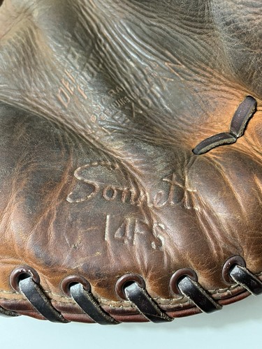 Dom Dimaggio Sonnet 14FS Very Rare Vintage Leather Baseball Glove Mitt | eBay