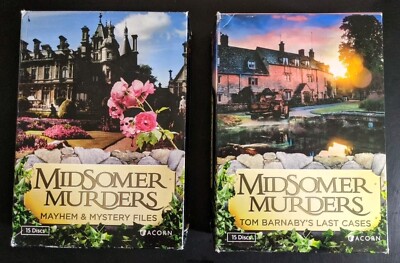 LOT DVD series 10-13 Midsomer Murders (Mayhem & Mystery/Tom Barnaby ...
