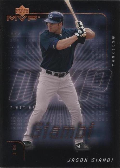 2002 Upper Deck Mvp Jason Giambi 135 For Sale Online Ebay