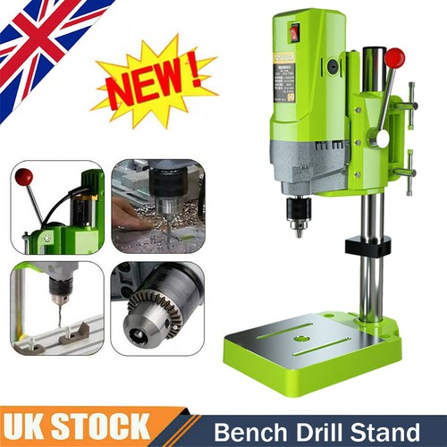 710W Rotary Pillar Drill 5 Speed Press Drilling Bench Press Tool Stand ...