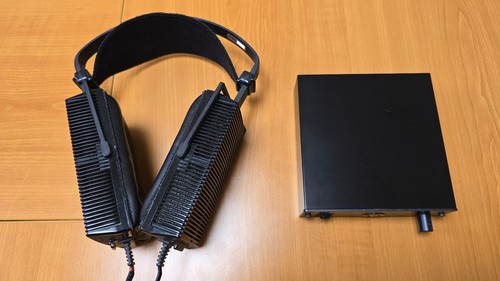 STAX Lambda Spirit Set: STAX SR-Lambda Pro Classic Headphones & SRM-Xh ...