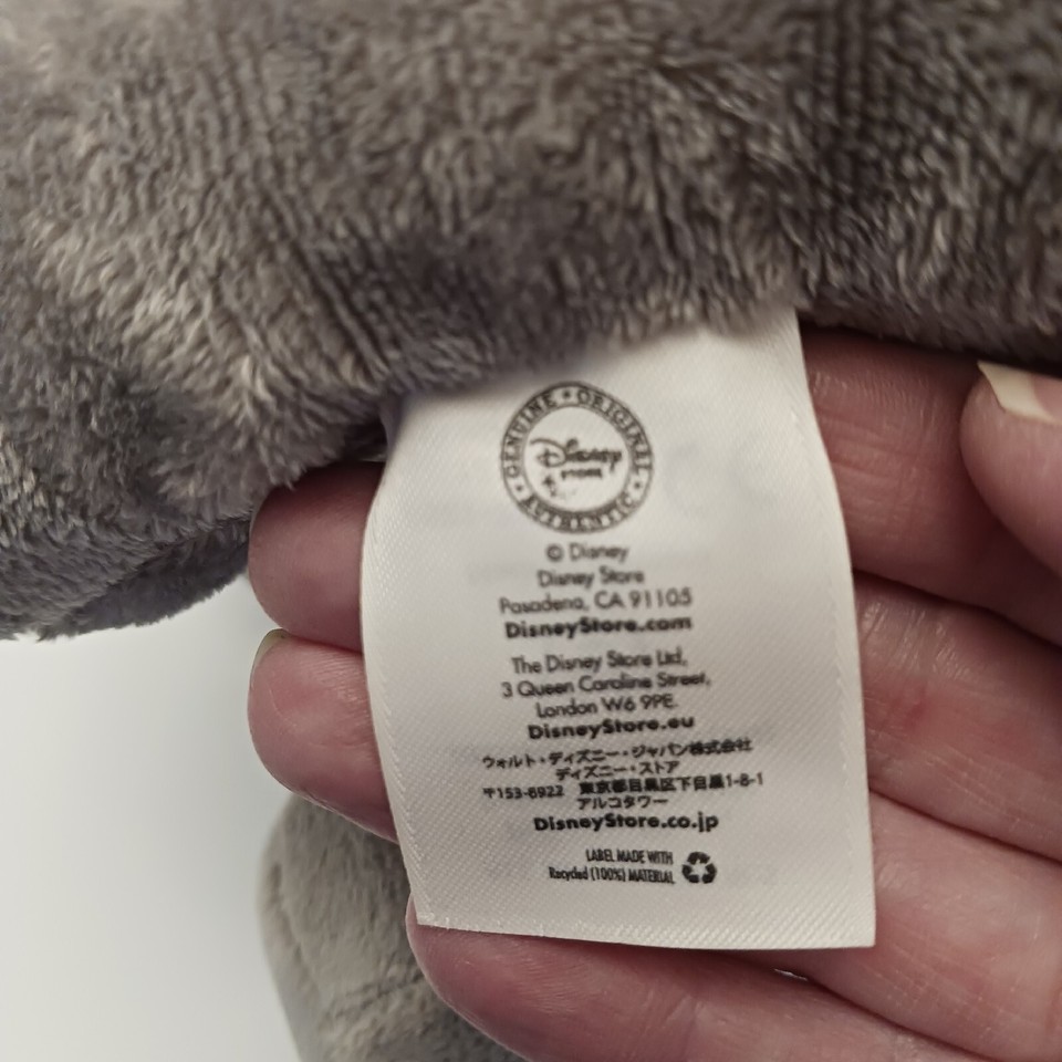 Disney Store Hathi Jr Plush Baby Elephant 14" The Jungle Book Stuffed ...