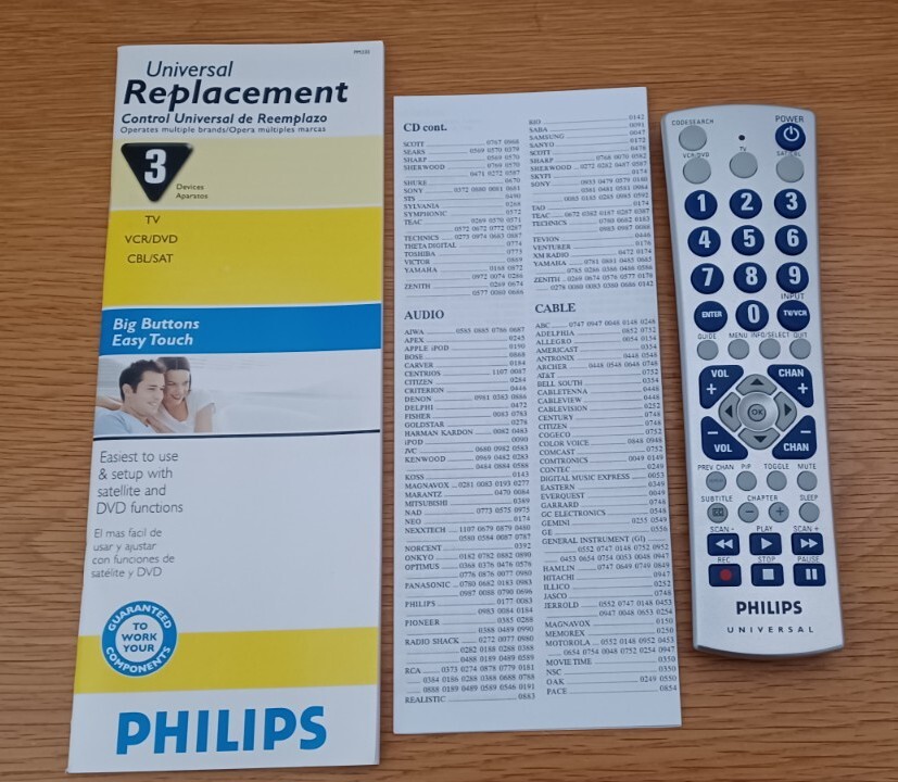 Philips Universal Remote Control Codes Philips Universal Remote