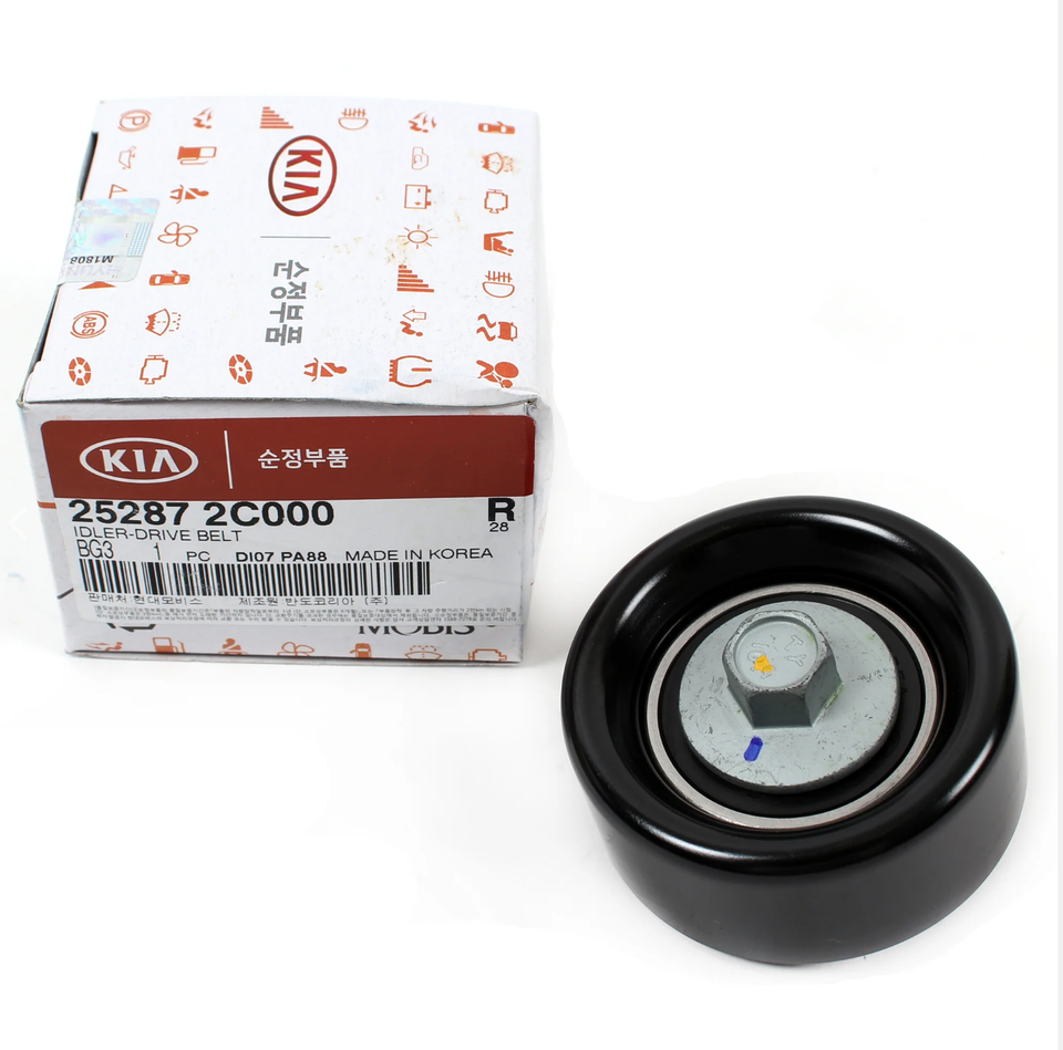 OEM 25287-2C000 Belt Idler Pulley for Hyundai Genesis Coupe 2.0L 2010 ...