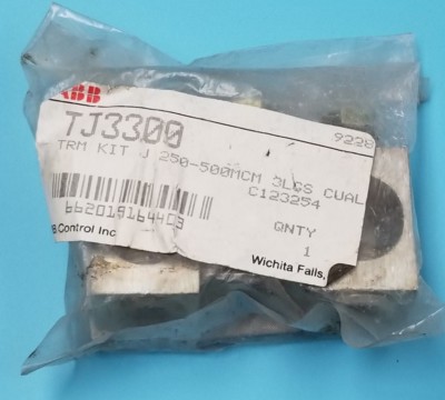 NEW ABB TJ3300 TRM KIT J 250-500MCM 3LGS CUAL, C123254 | eBay