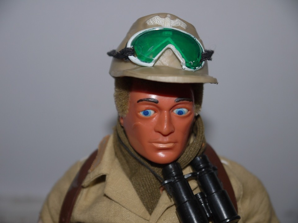 Vintage Action Man team geyperman Afrika Korps gi joe excellent all ...
