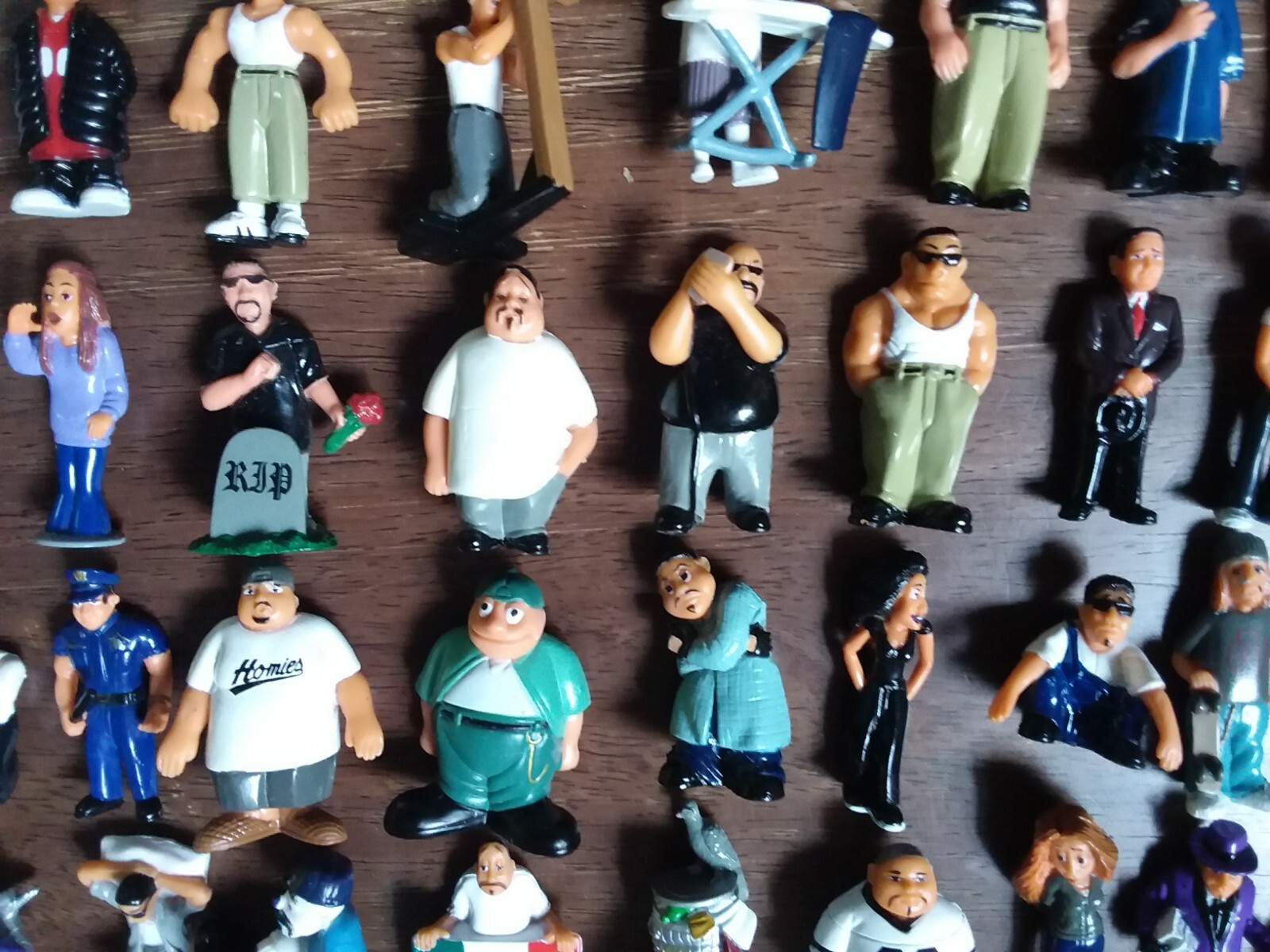 Homies Figures Lot of 120 All Different with Bonus Keychain | eBay