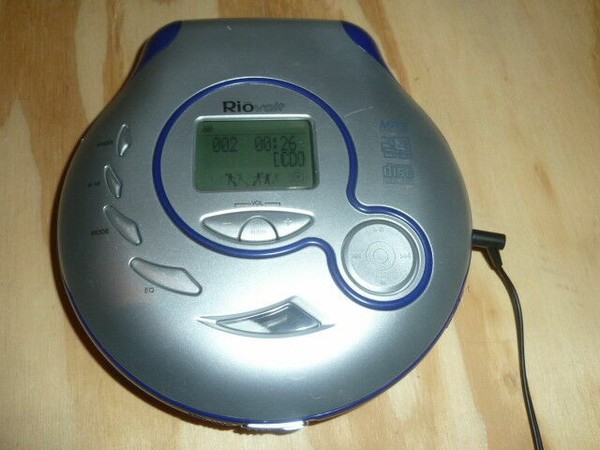 Rio Volt Digital Audio Portable/ Personal CD Player Mp3 WMA for sale ...