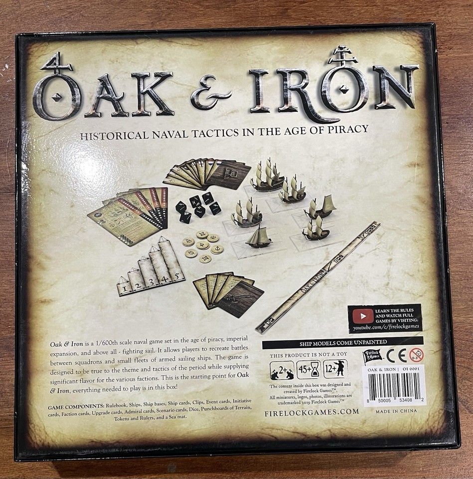 Oak & Iron: Core Box Board Game NIB No Shrink Wrap | eBay
