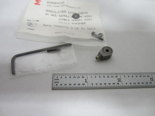 ACCELEROMETER MEGGITT ENDEVCO 2220D VIBRATION TEST CALIBRATION SENSOR # ...