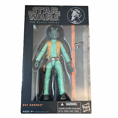 Star Wars The Black Series Greedo #07 Action figure 6" WHO SHOT FIRST ...