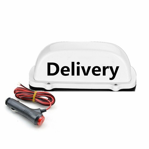 Car top Light Waterproof 12V LED Delivery Light with Line Magnetic Base ...