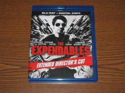 The Expendables (Blu-ray Disc, 2011, Extended Director's Cut, No ...