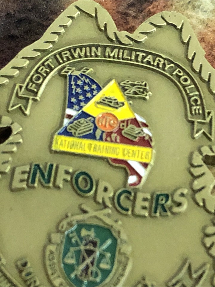 United States Army Military Police NTC Fort Irwin Enforcers Rare Very ...