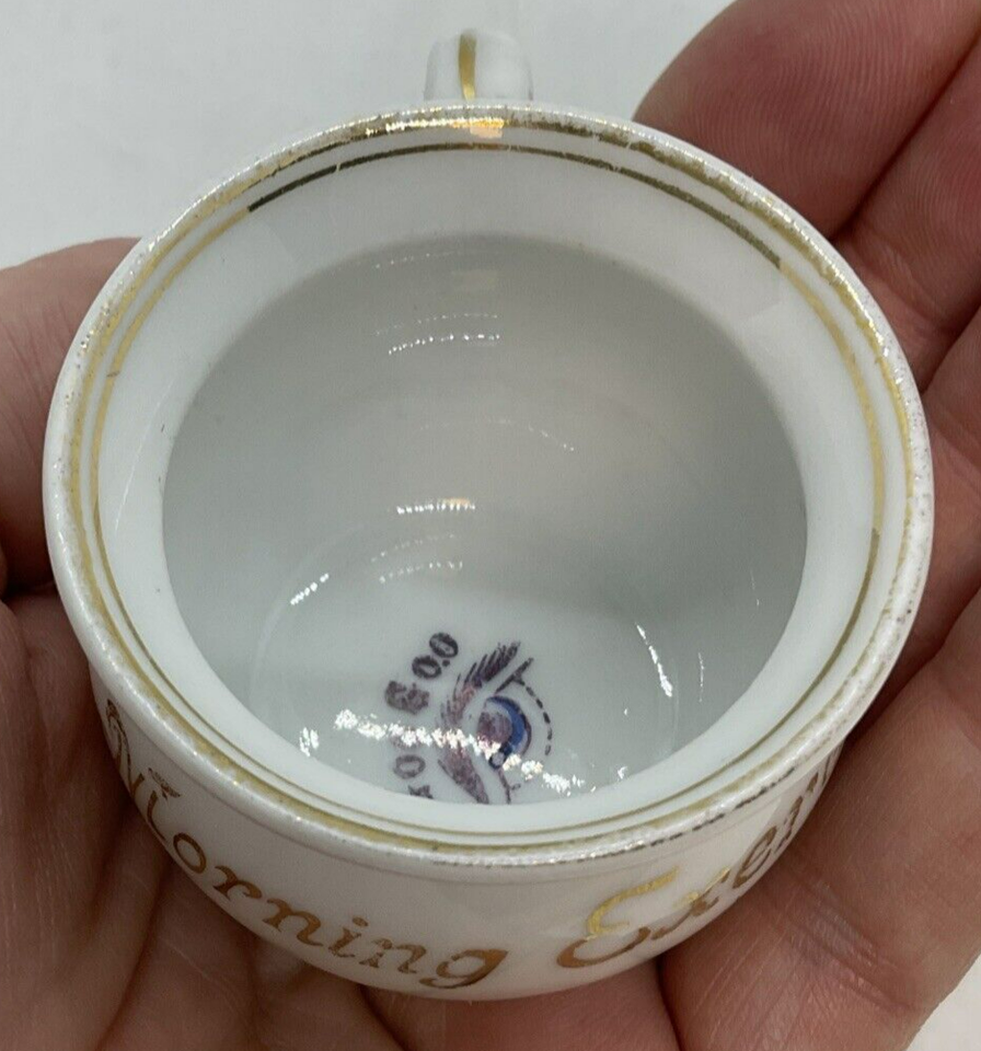 Vintage Miniature Chamber Pot Morning Exercise Goo Goo Eye Germany ...