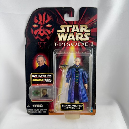 Star Wars Episode 1 Senator Palpatine with Senate Cam Droid Action ...