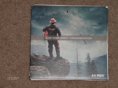 "AX Men" History TV Series! 1 RARE episode1! RARE Emmy Preview DVD Blue ...