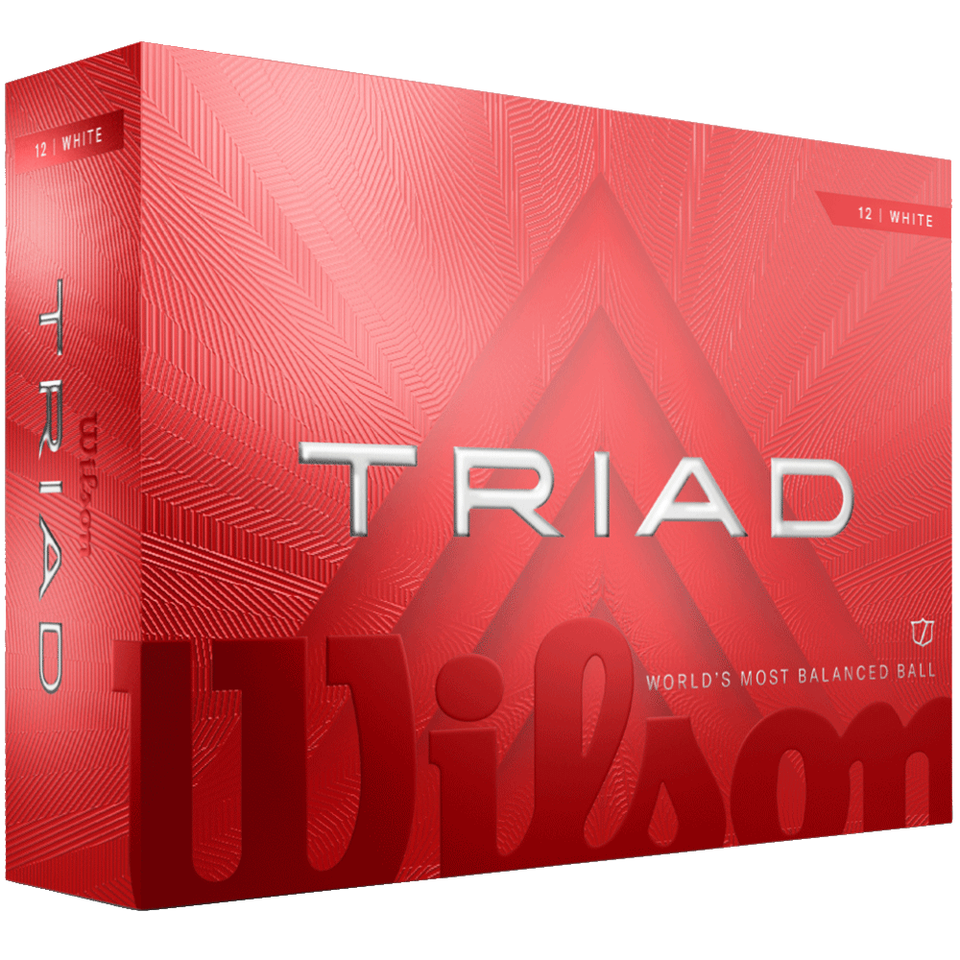 WILSON STAFF TRIAD GOLF BALLS / WHITE DOZEN PACK / MULTIBUY / NEW 2025 MODEL | eBay UK