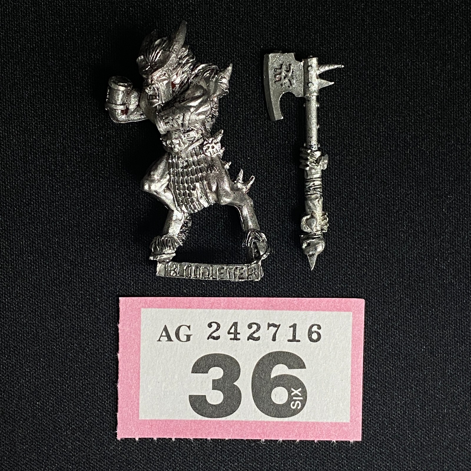 BLOODLETTER OF KHORNE DAEMONS OF CHAOS WARHAMMER THE OLD WORLD 40K AOS ...