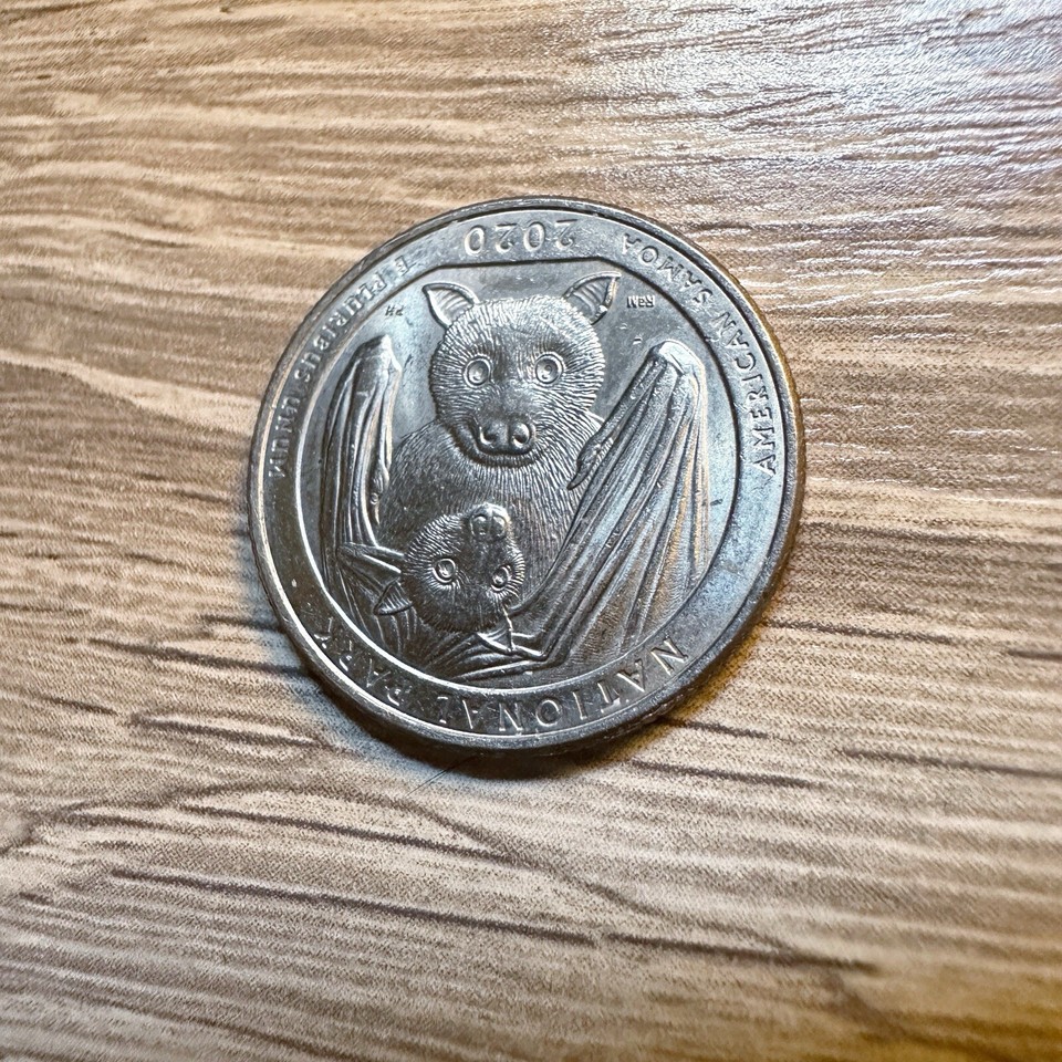 rare us coins bat somoa 2020 national park collectors | eBay