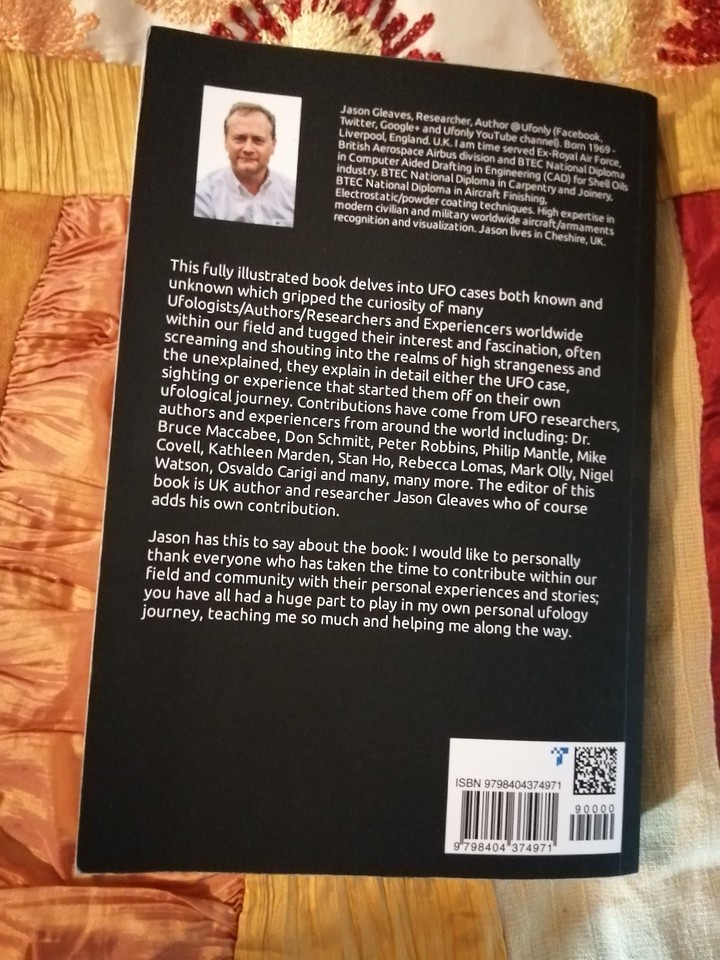 UFO Encounters Up Close & Personal by Jason Gleaves Signed | eBay UK