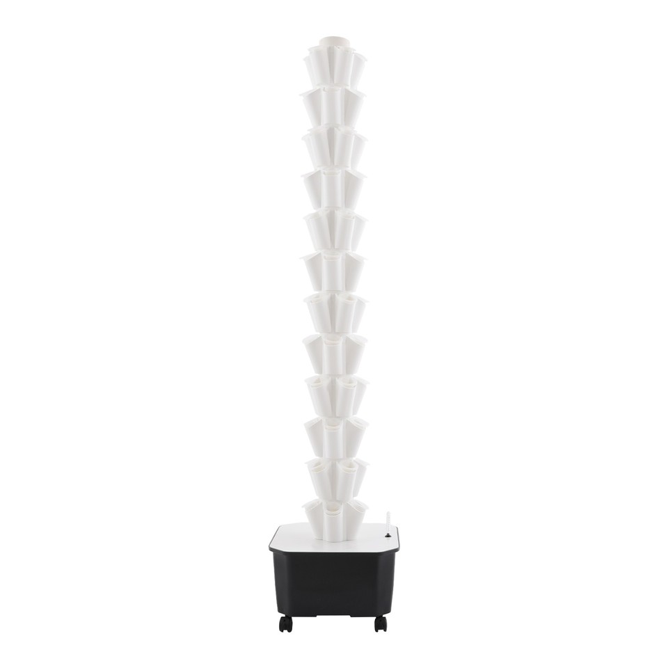 14 Layer 60 Holes Garden Hydroponic Tower Growing System for Vegetable ...