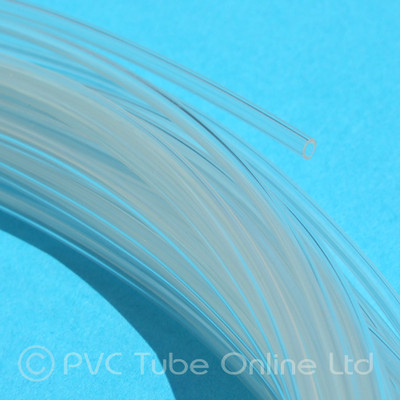 1.5mm ID PVC Tube Clear Plastic Pipe High Grade Hose 1/16" inch Small ...
