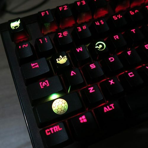 Custom 4 Piece Set Overwatch Skill Keycaps Gaming Key Caps Key Cap | eBay