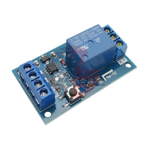 12V Bistable Relay Module Car Modification Switch Start-Stop Self ...