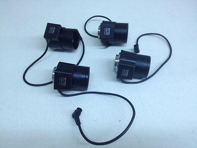 LOT of 4 Ultrak 3.5-8mm F1.4 Auto-Iris Color CCTV Camera Lens ...