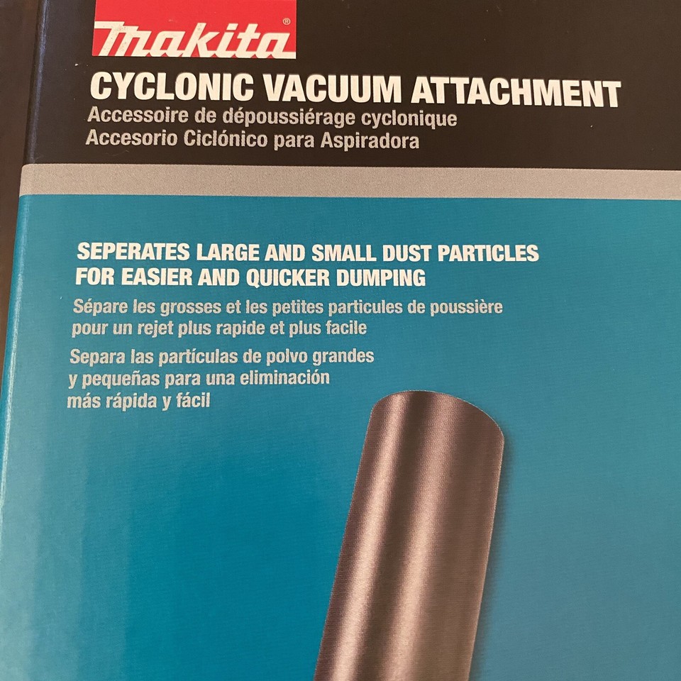 New Box Makita 199553-5 Cyclonic Vacuum Attachment for XLC02ZB Only -No ...