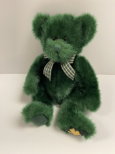 Russ Berrie Dublin Green Teddy Bear Plush Animal St. Patrick's Day 12 ...